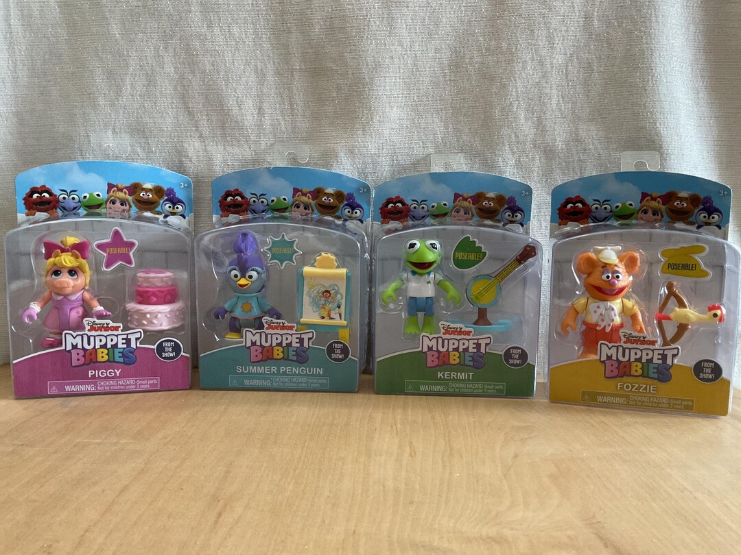 The Muppets Muppet Babies Figures Disney Junior - Etsy
