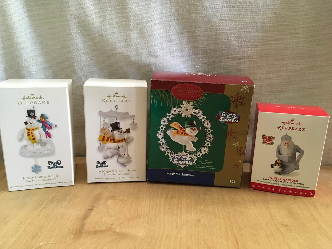 Rankin and Bass Christmas Ornaments Frosty and the Winter Warlock - Etsy