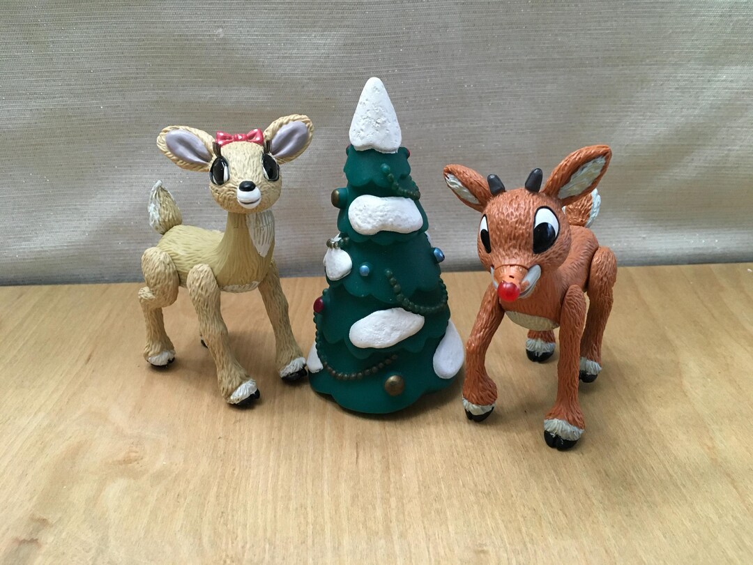 Vintage Rankin and Bass Rudolph the Red Nosed Reindeer Clarice and ...