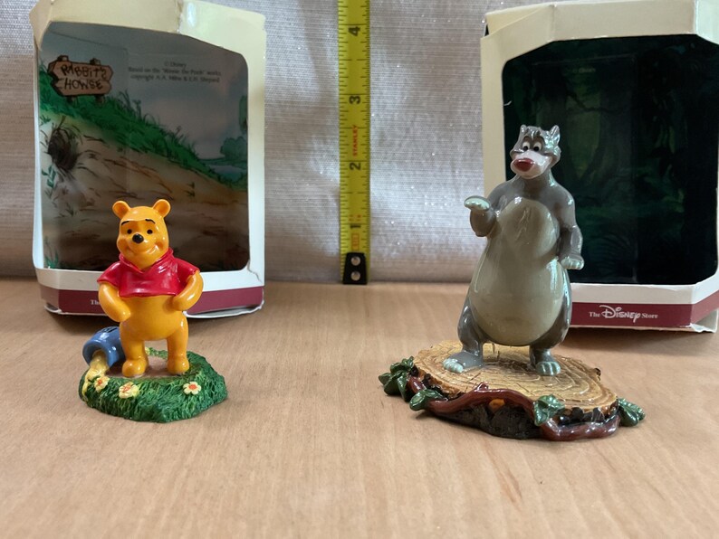 Disney Winnie the Pooh and Baloo Tiny Kingdom Figures NIB - Etsy