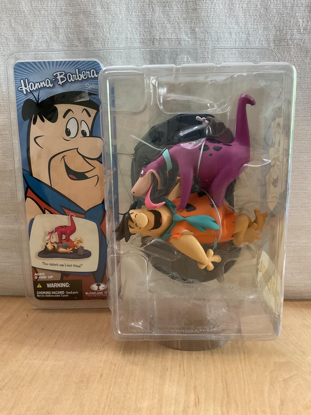 Mcfarlane Toys Fred Flintstone and Dino Action Figure Pre-historic Man ...