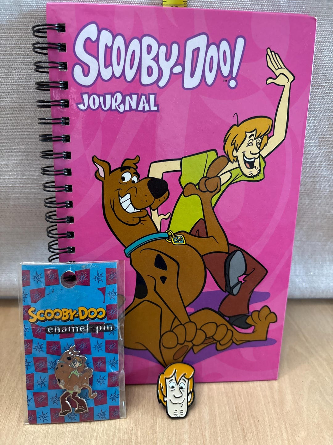 Scooby-doo! Vintage Journal and Two Enamel Pins - Etsy
