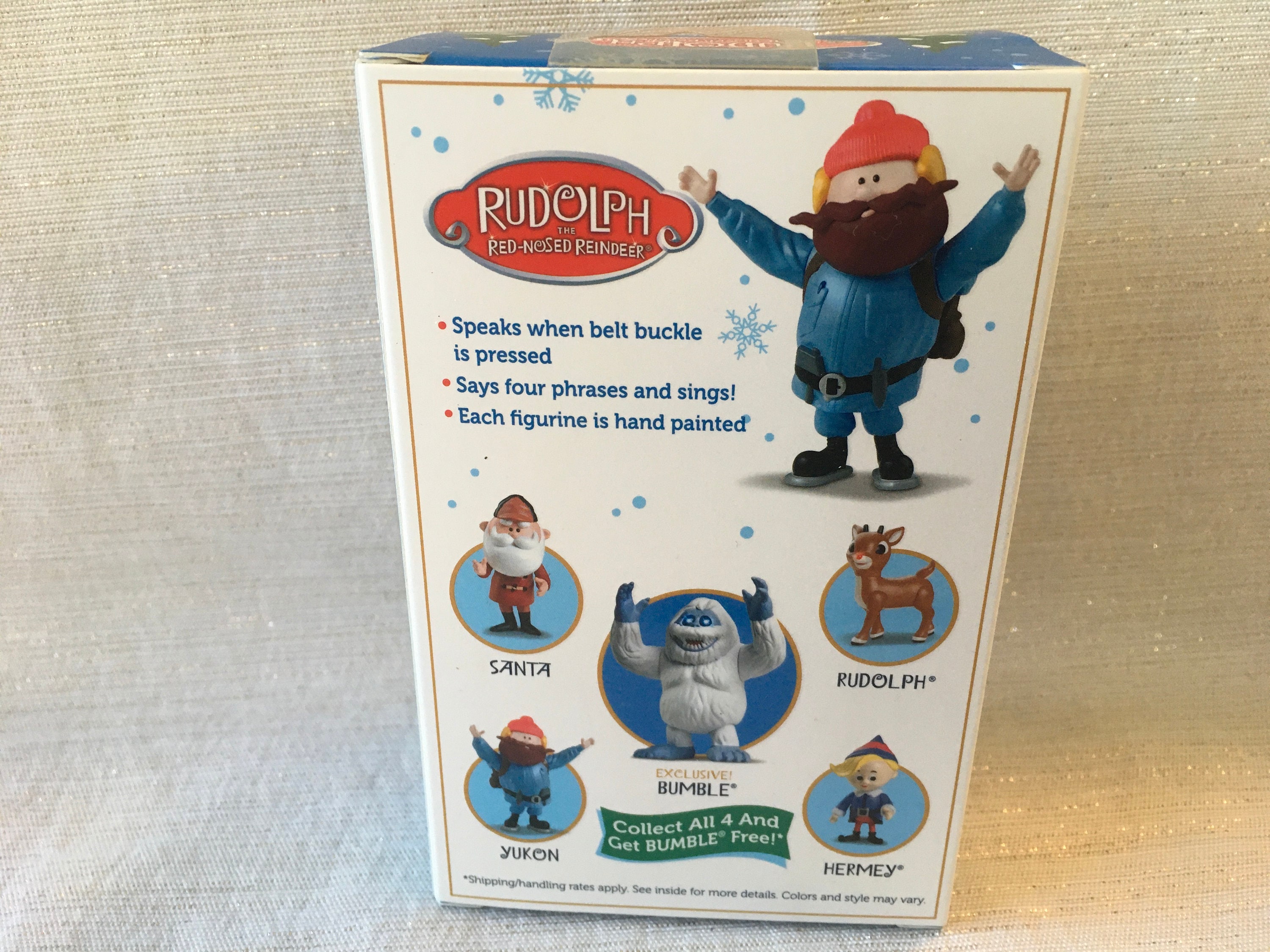 Rudolph the Red-nosed Reindeer Yukon Cornelius Figure - Etsy