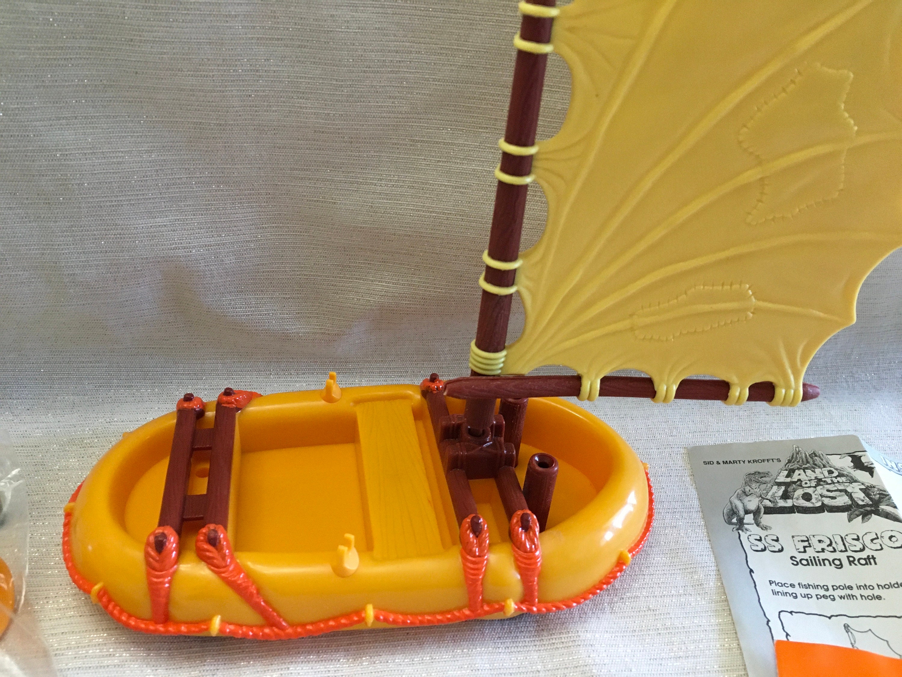 Vintage Sid and Marty Kroffts Land of the Lost Toy Raft - Etsy
