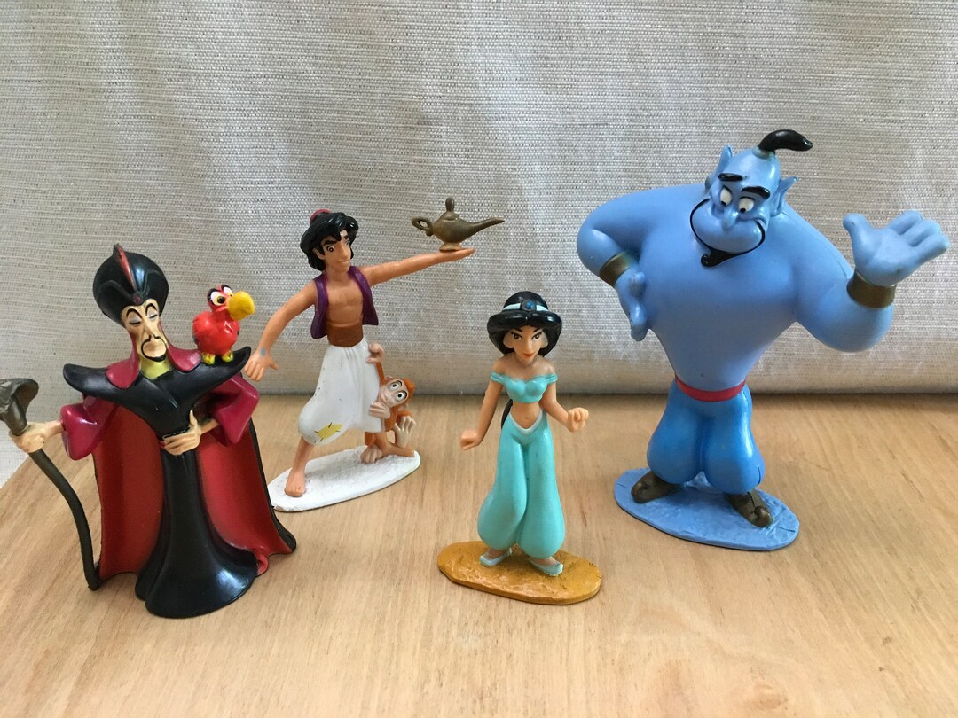 Vintage Disney Aladdin Figures - Etsy