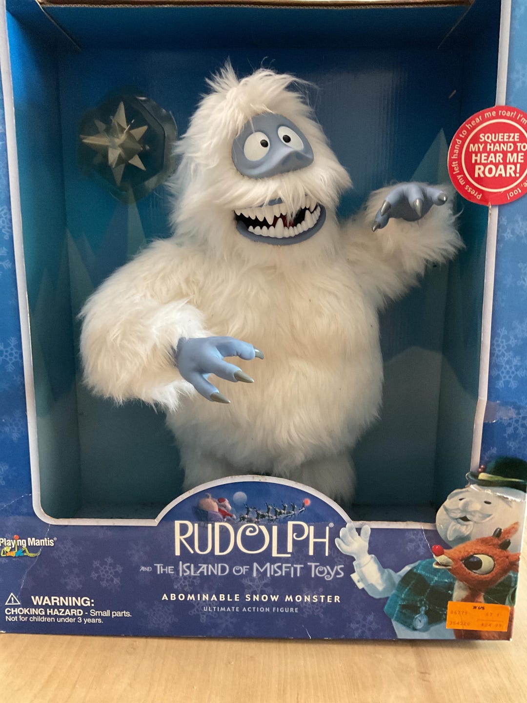 Rudolph the Red-nosed Reindeer Large Abominable Snow Monster the Bumble ...
