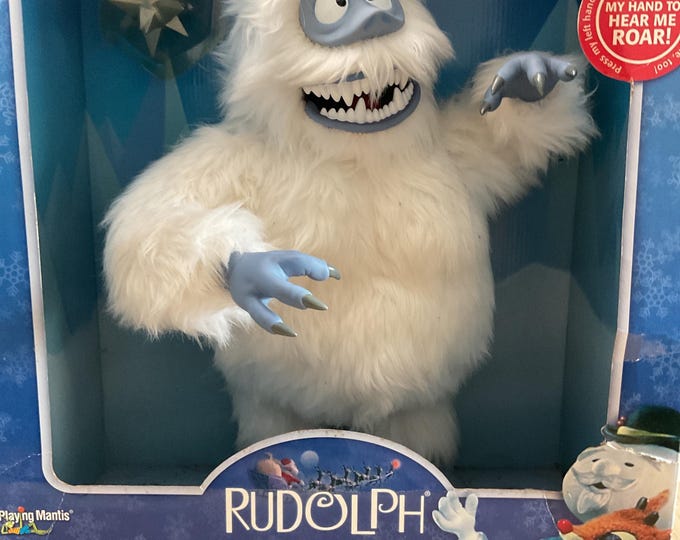 Rudolph the Red-nosed Reindeer Large Abominable Snow Monster the Bumble ...