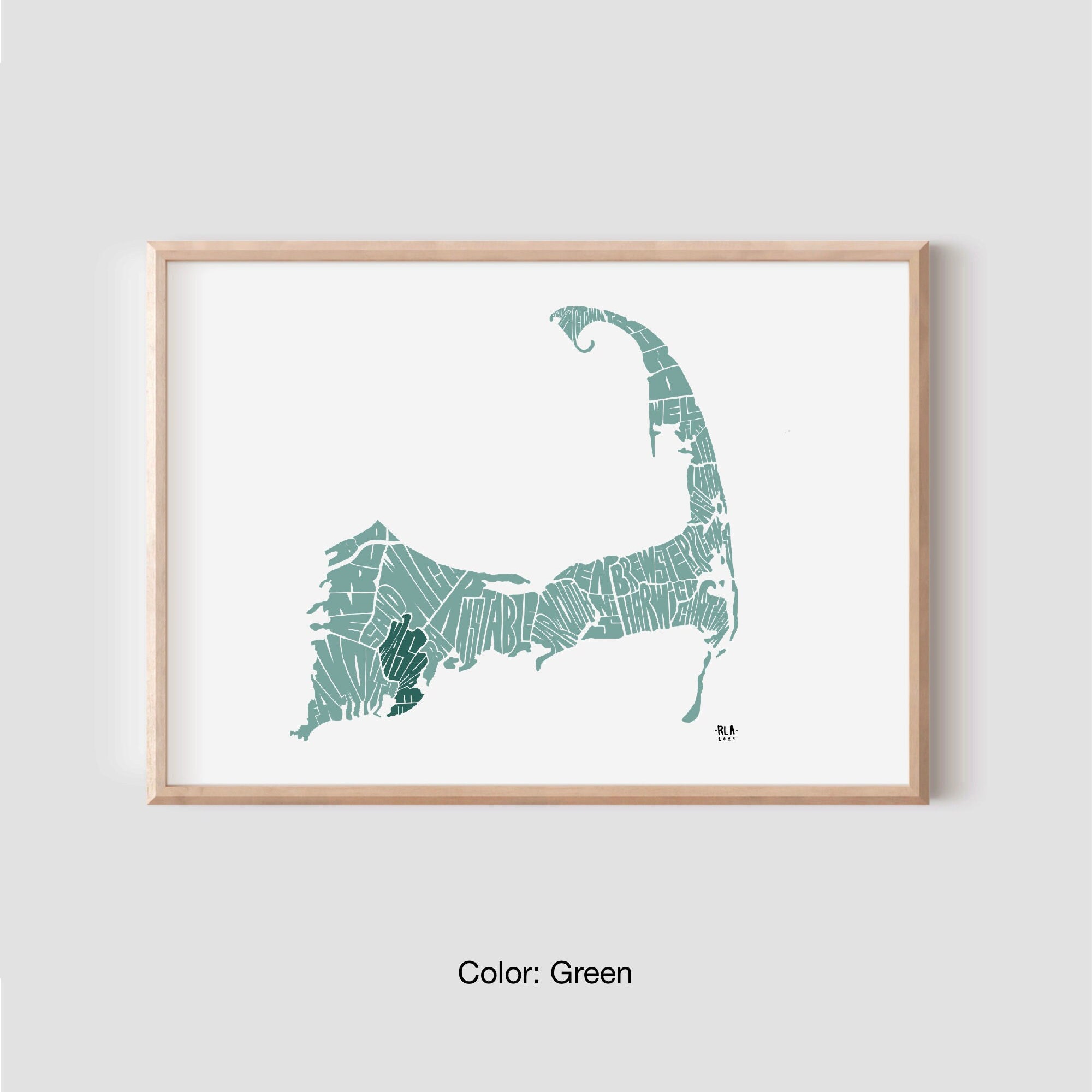 Mashpee, Cape Cod Map Print Massachusetts Wall Art Poster Hand Drawn Typography Unique Gift - Etsy