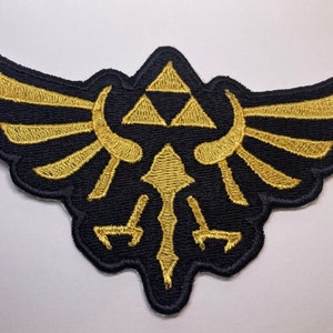 Legend of Zelda Hyrule Emblem Patch - Etsy