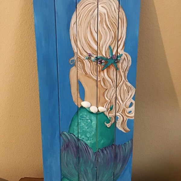 Wood Mermaid - Etsy
