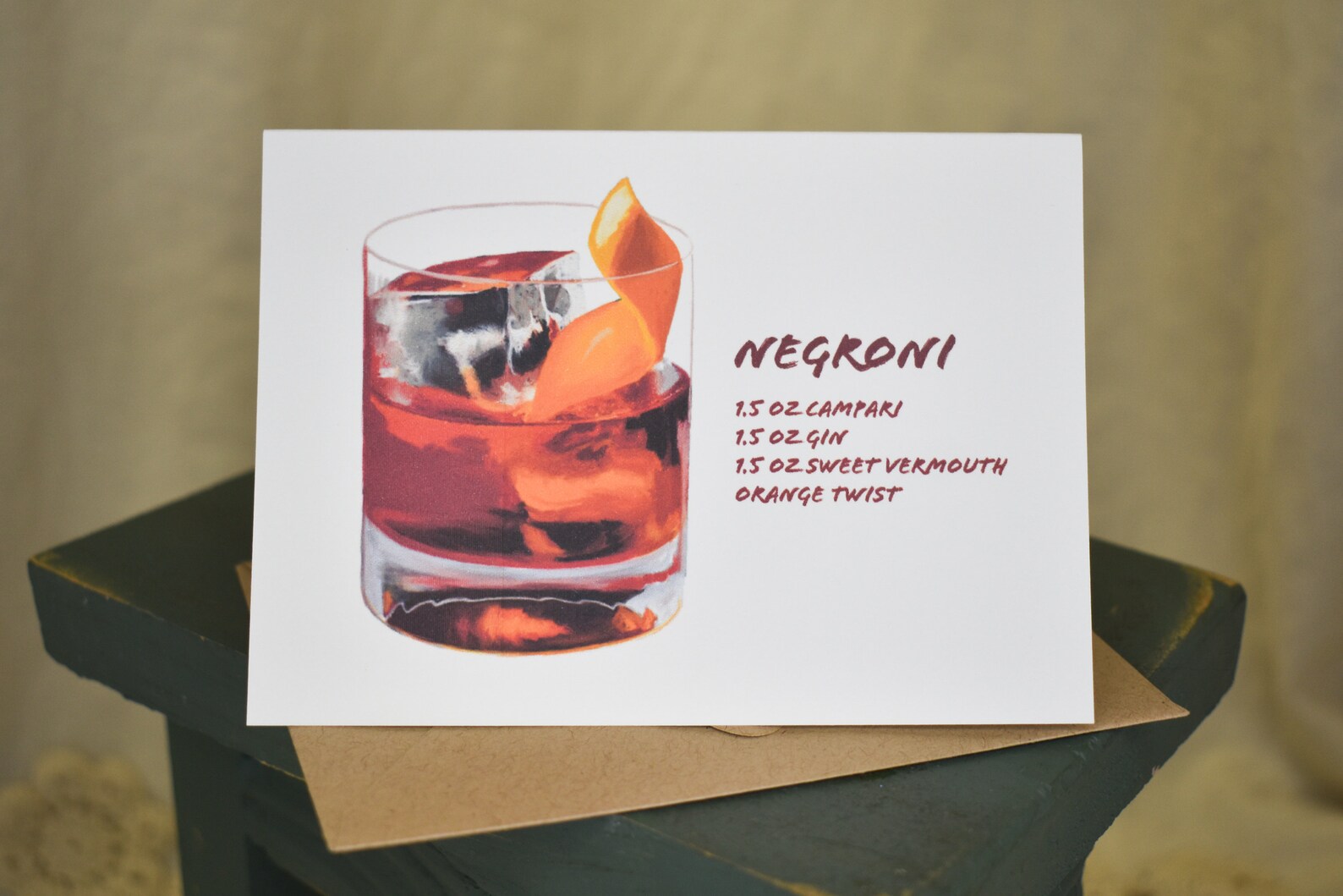 Cocktail Cards - Etsy