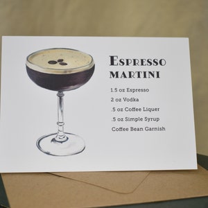 Cocktail Cards - Etsy