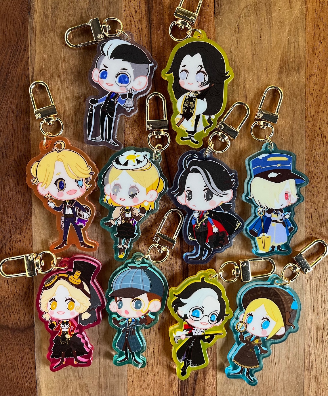 Identity V Acrylic Keychains - Etsy