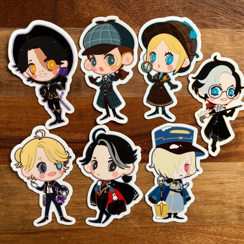 Identity V IDV Sticker Sheet VALEG Postman Gravekeeper - Etsy