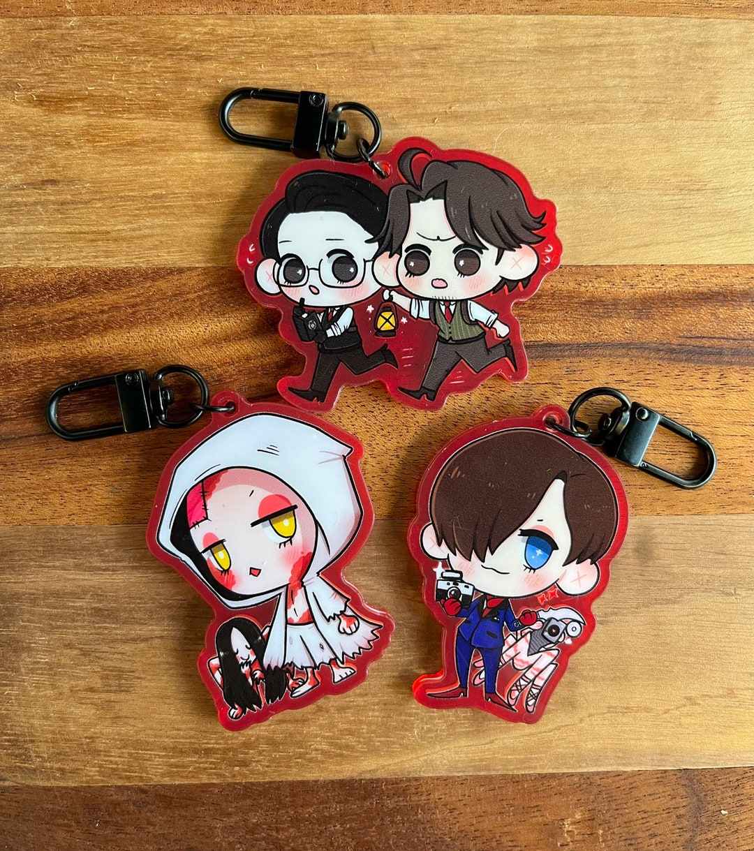 The Evil Within Sebastian Joseph Stefano Ruvik Keychain - Etsy