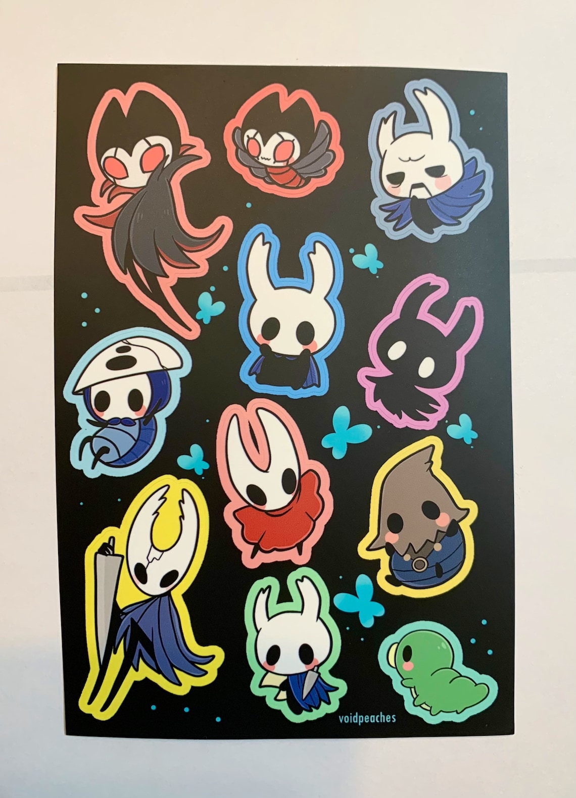 Hollow Knight Sticker Sheet | Etsy