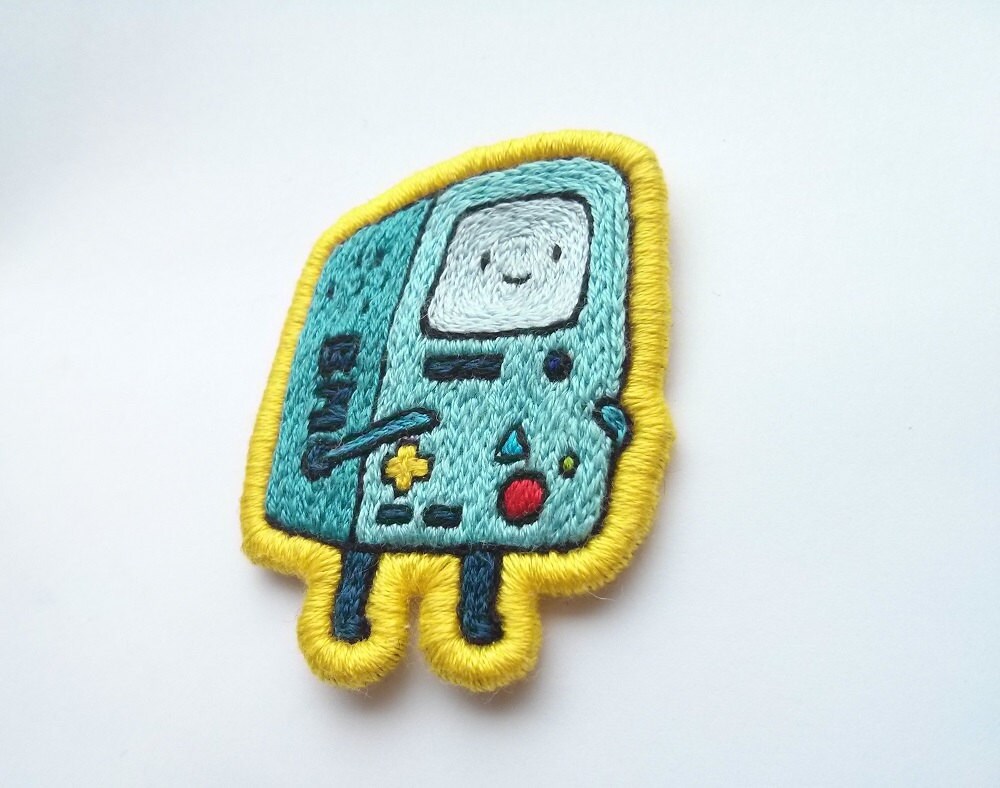 Adventure Time Ornament BMO Embroidered Patch - Etsy