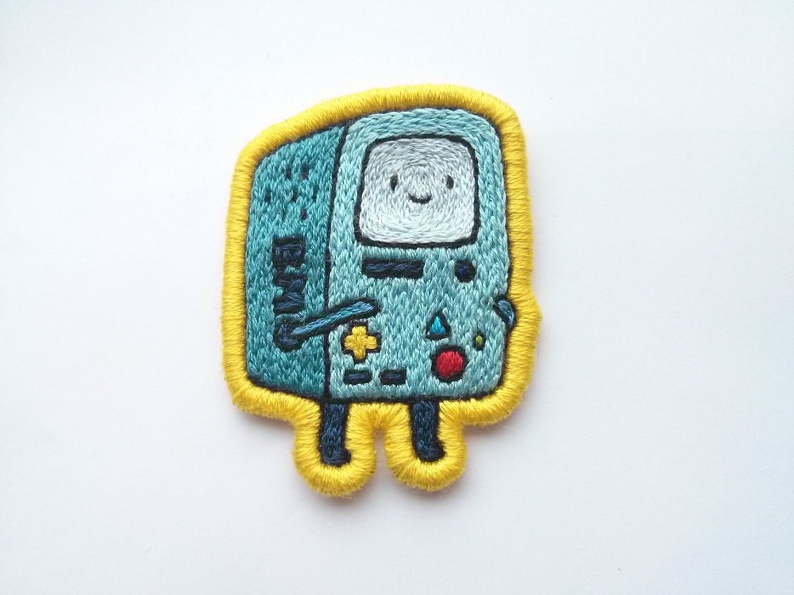 Adventure Time Ornament BMO Embroidered Patch - Etsy