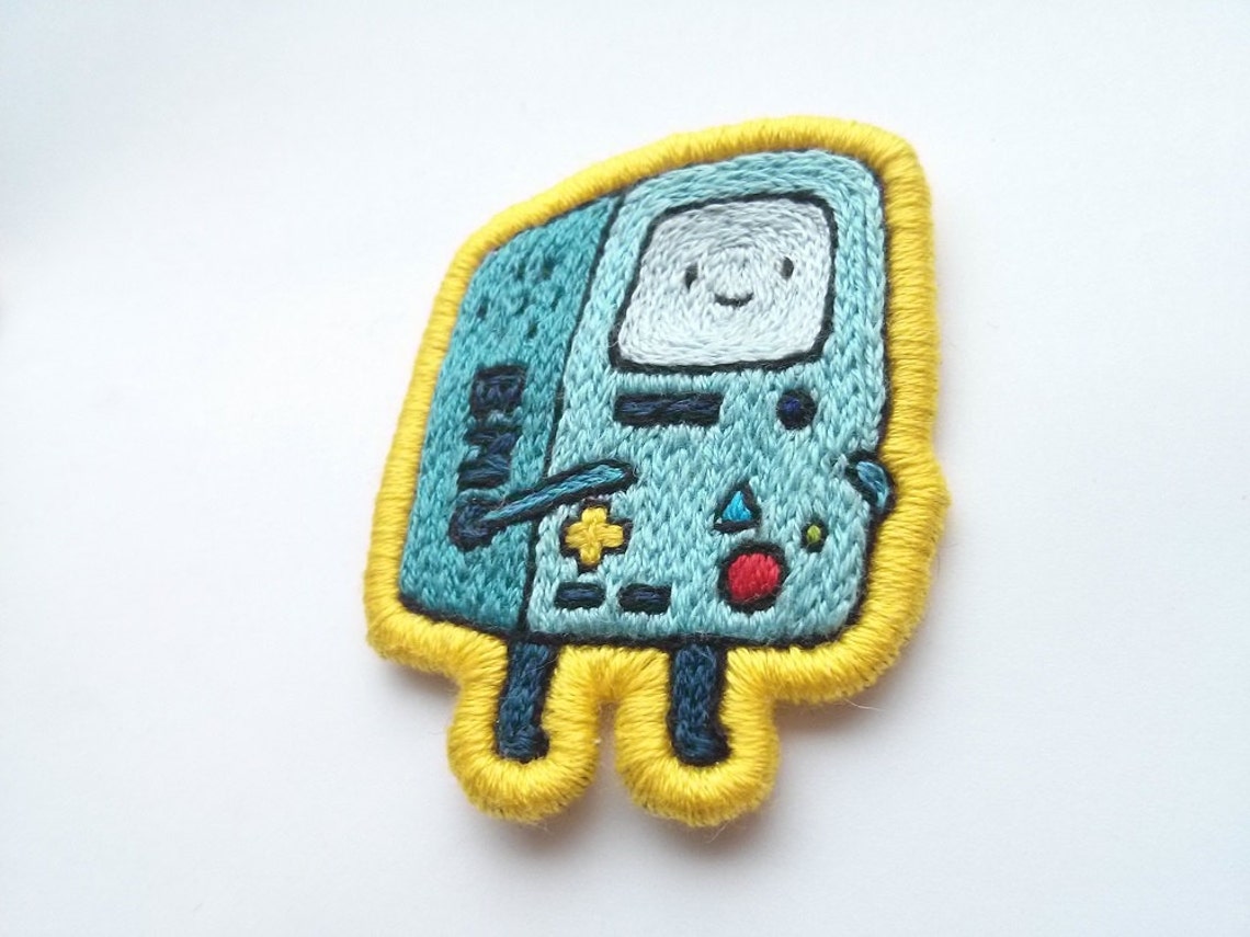 Adventure Time Ornament BMO Embroidered Patch - Etsy