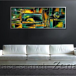 D26 Original Metal Wall Art Modern Painting Sculpture Indoor Outdoor ...