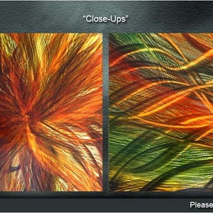 C07 Original Shining Metal Wall Art Modern Abstract Painting Sculpture ...