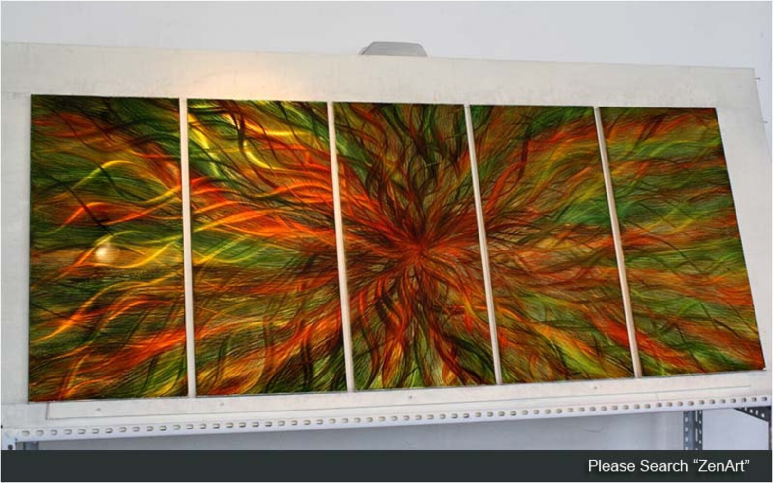 C07 Original Shining Metal Wall Art Modern Abstract Painting Sculpture ...