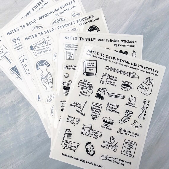 Sticker Sheet Variety Pack | Etsy