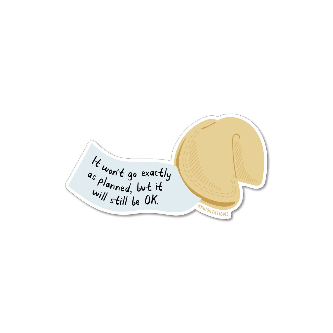It Will Still Be OK Sticker - Etsy