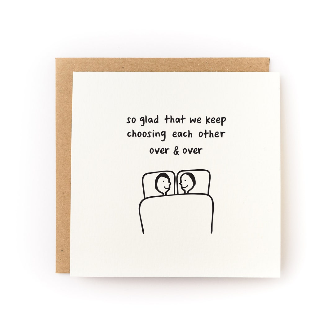 Choosing Each Other Letterpress Card - Etsy