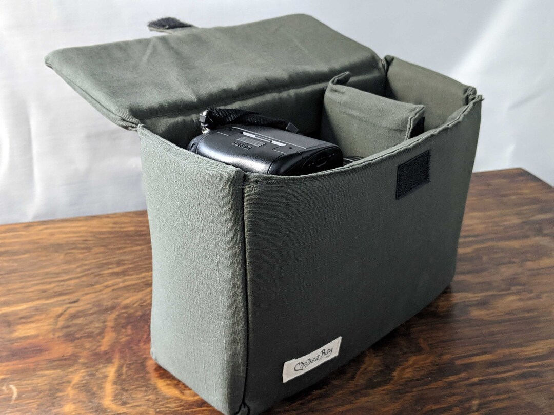 Camera Insert With Water Resistant Fabric - Etsy