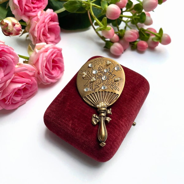 Heart Shaped Brooch - Etsy