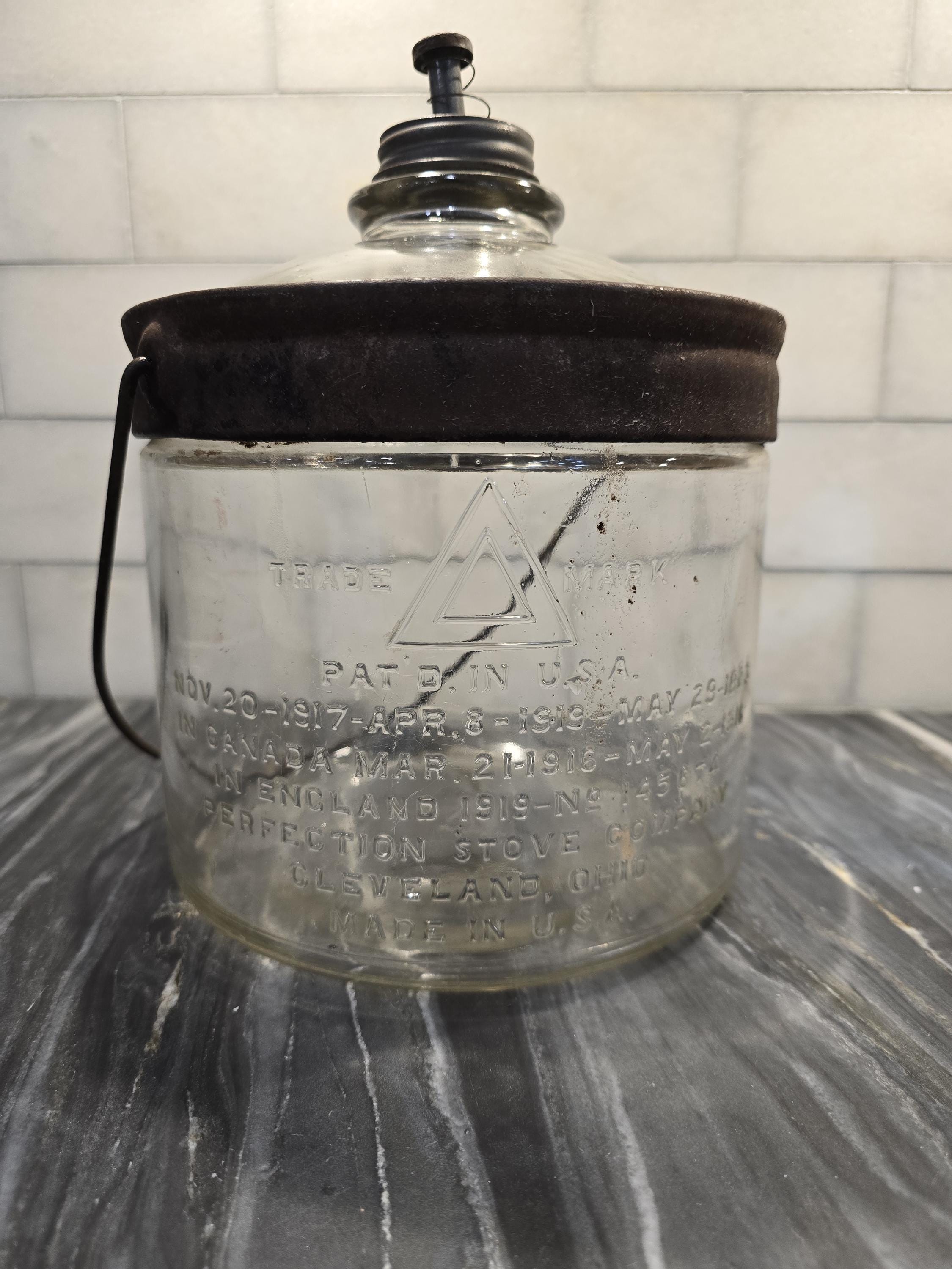 Antique Fuel Jar for Kerosene Cook Stove - Etsy