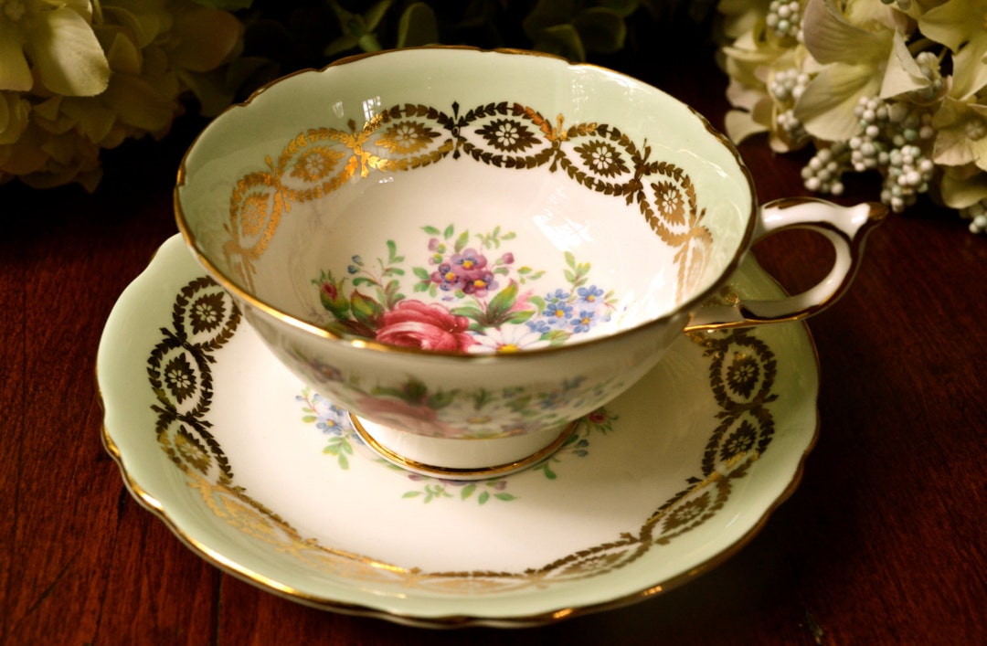 Paragon Tea Cup and Saucer ~ Paragon Bone China ~ Paragon China Tea Cup ...
