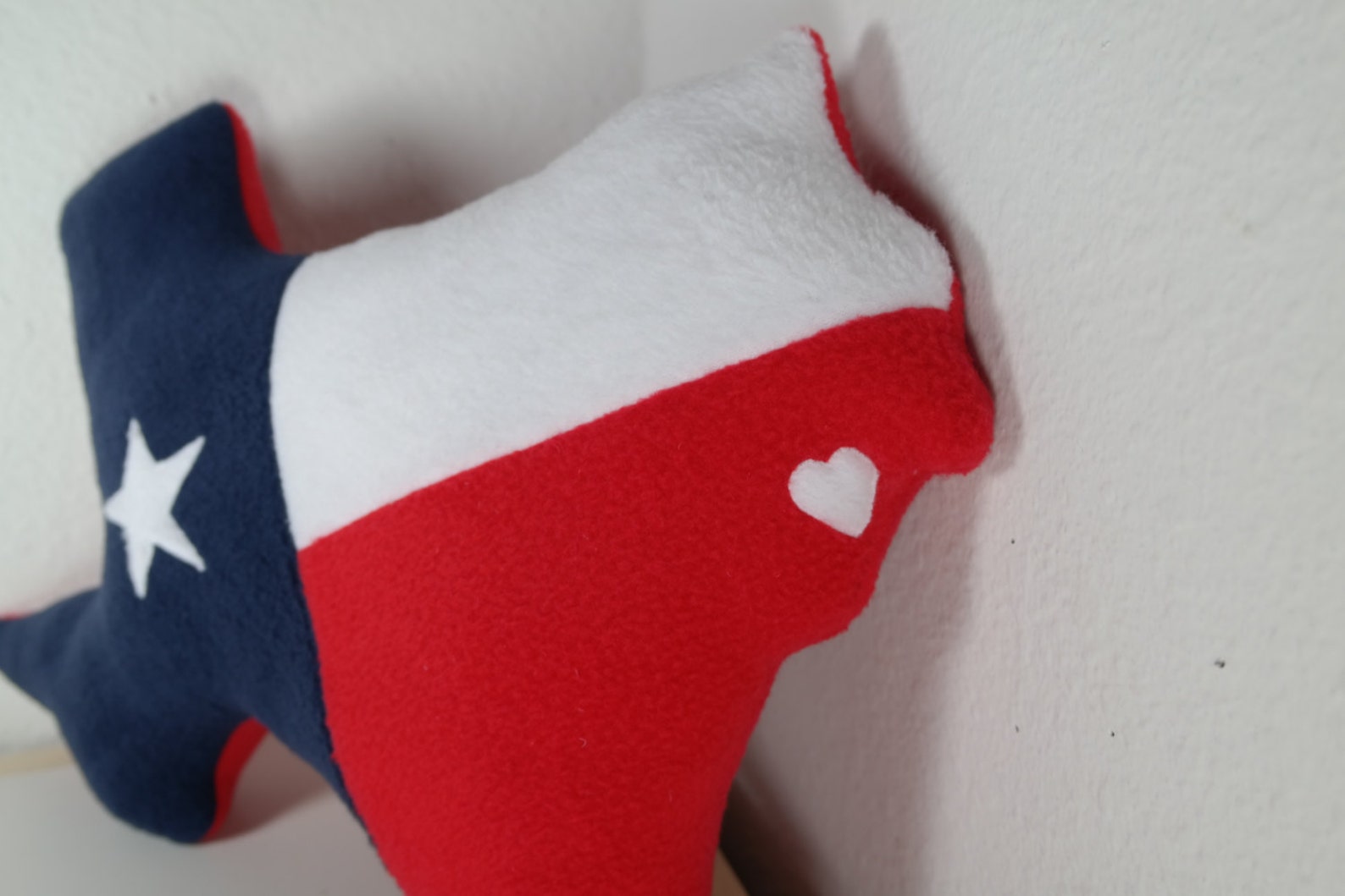 State of Texas Pillow Shaped Handmade State Flag - Etsy