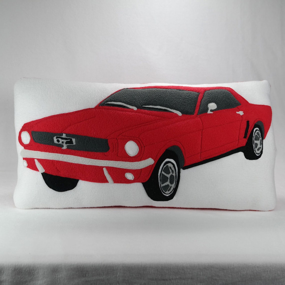 1964 Ford Mustang Pillow Detailed Custom Handmade Decorative Car - Etsy