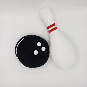 Bowling Ball and Pin Combo Pillow Plush Plushie Decorative - Etsy