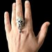 Death Eater Tattoo Ring, Dark Mark, Basilisk Snake, Snake and Skull ...