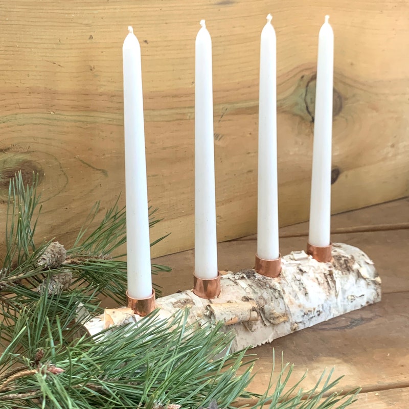 Rustic Candles - Etsy