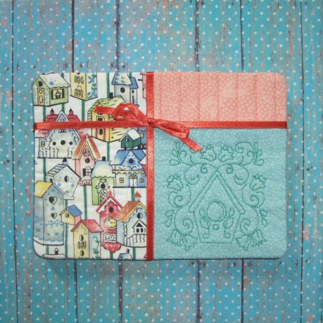 Medium Birdhouse Fabric Snack Mat Mug Rug Set of 4 - Etsy
