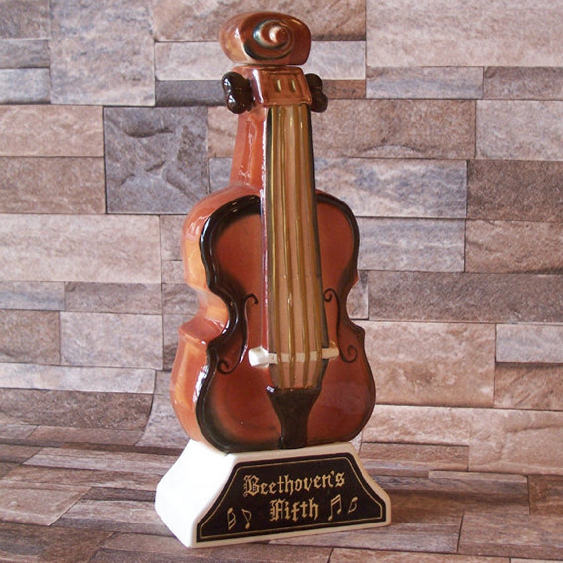 Vintage Musical Beethoven's Fifth Violin Collectors Liquor - Etsy