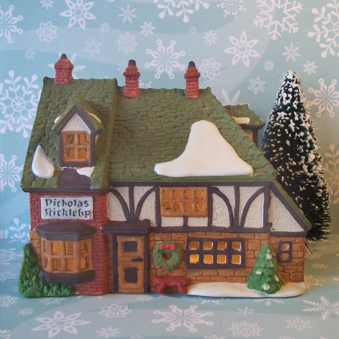 1988 Department 56 Dickens Village Series “nicholas Nickleby Cottage ...