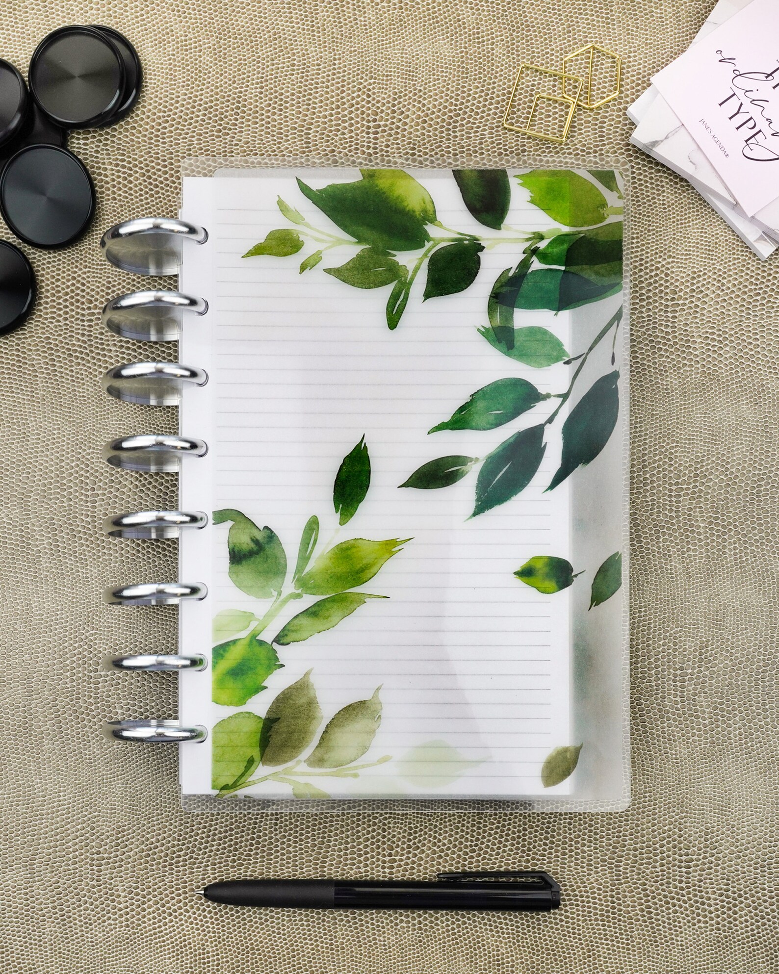 Translucent Planner Cover for Discbound Notebooks and Planners - Etsy