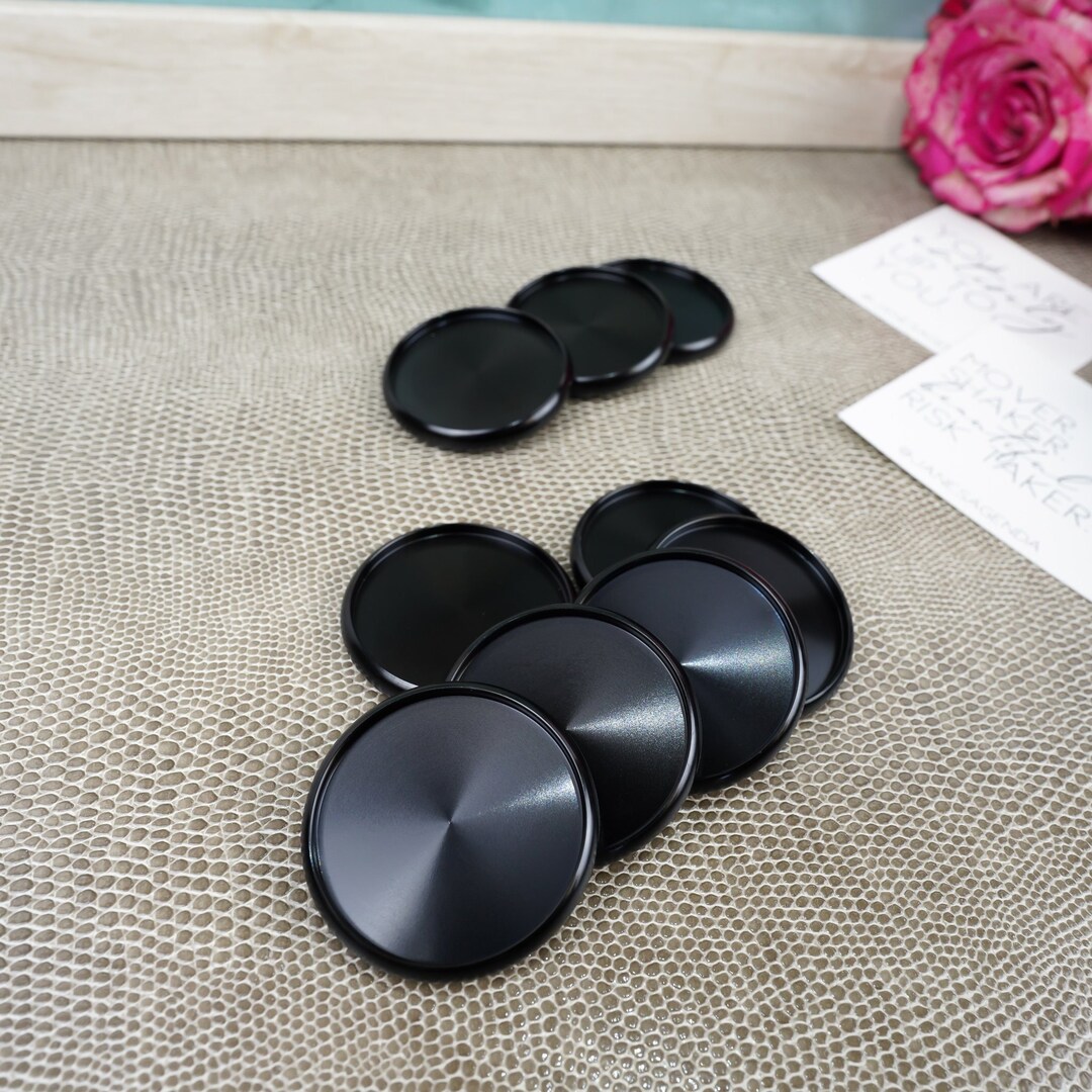 Black Metal Planner Discs for Discbound Planners and Notebooks Pick ...