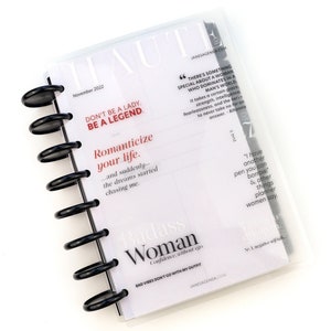 Translucent Planner Cover for Discbound Notebooks and Planners ...