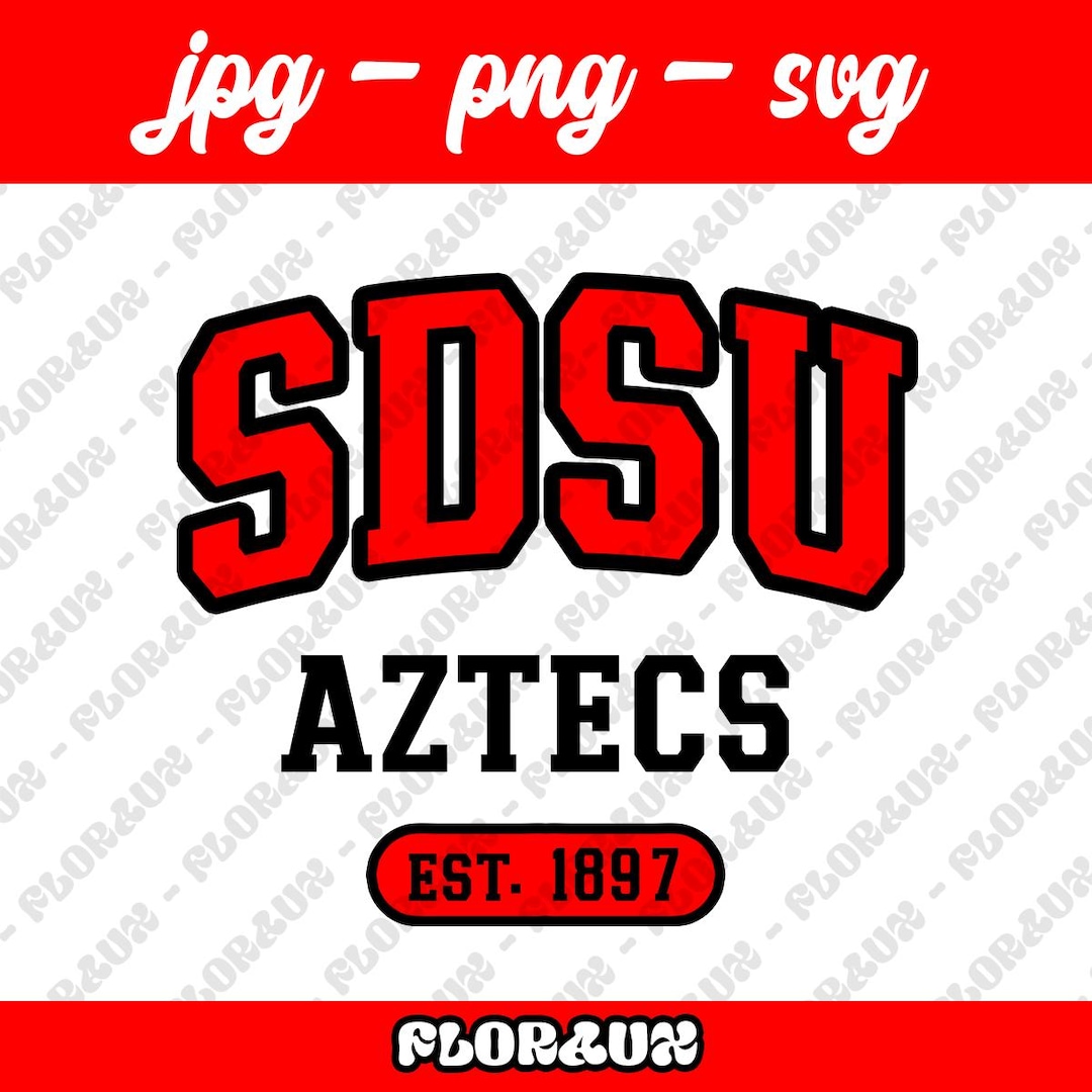 San Diego State University SVG, Aztecs Football, Aztecs Athletics ...