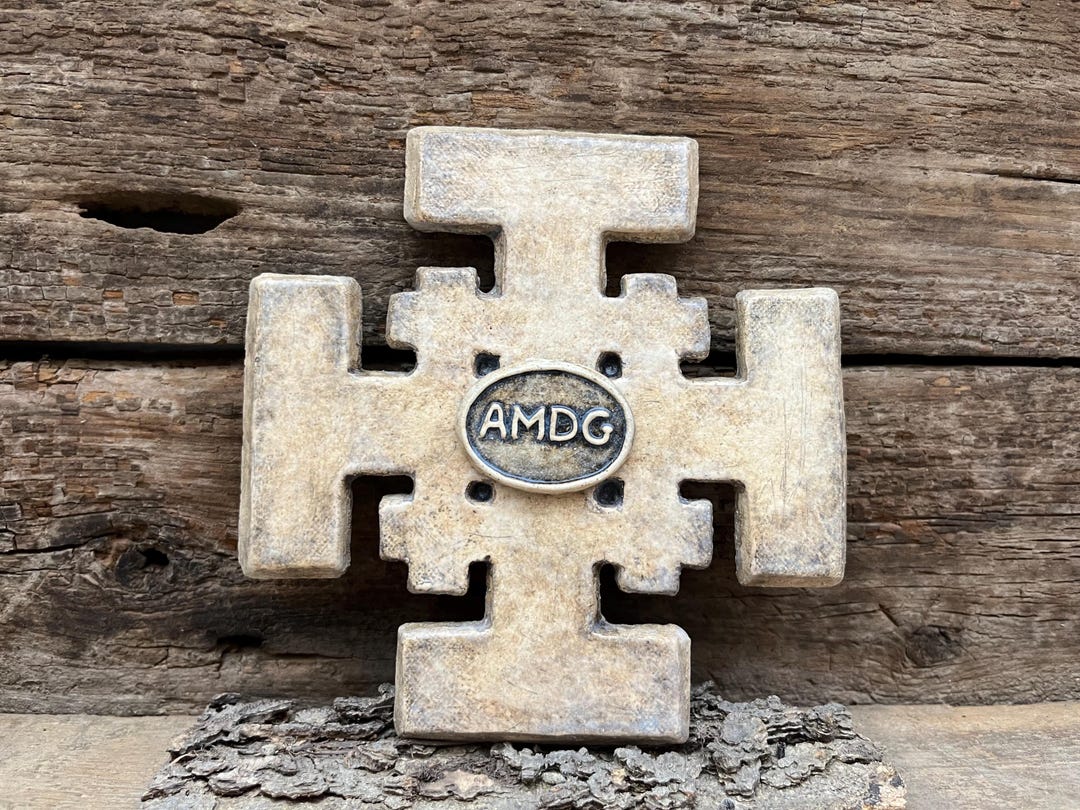 Kairos Cross AMDG Jerusalem Cross Jesuit Catholic Kairos Retreat Live ...