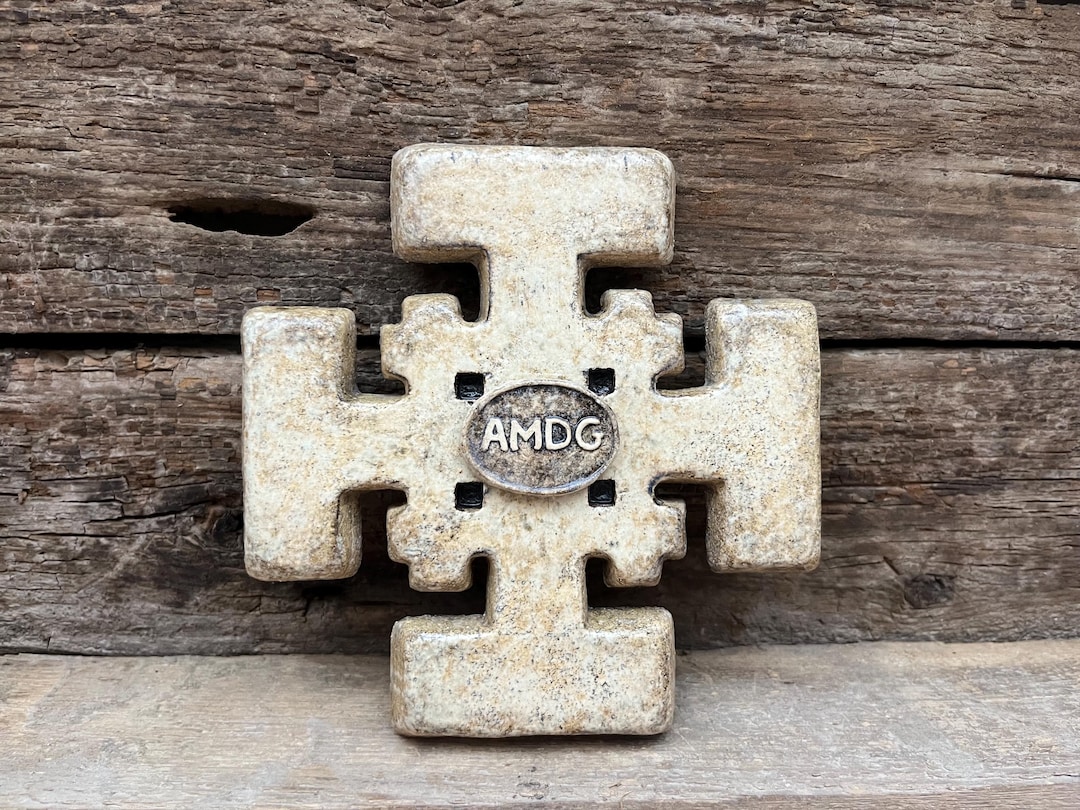 Kairos Cross AMDG Jerusalem Cross Jesuit Catholic Kairos Retreat Live ...