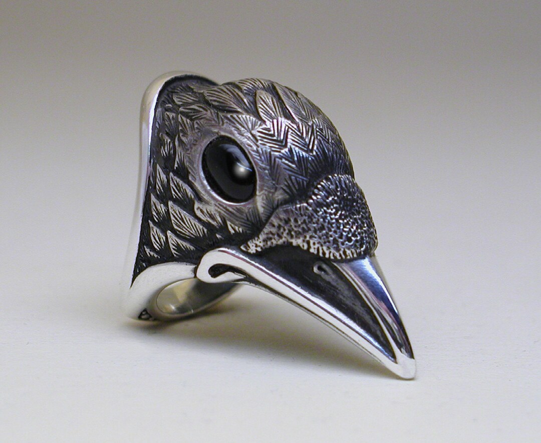 Raven Ring - Etsy