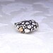 Gold Dot Silver Shot Ring Solid Sterling Silver 925 With - Etsy