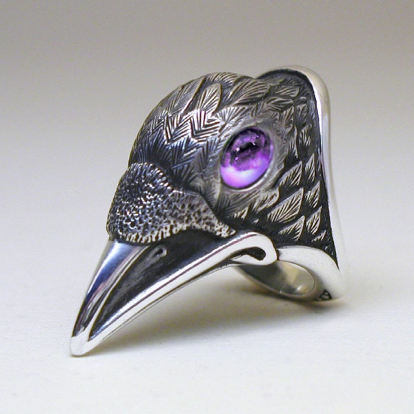Raven Ring - Etsy